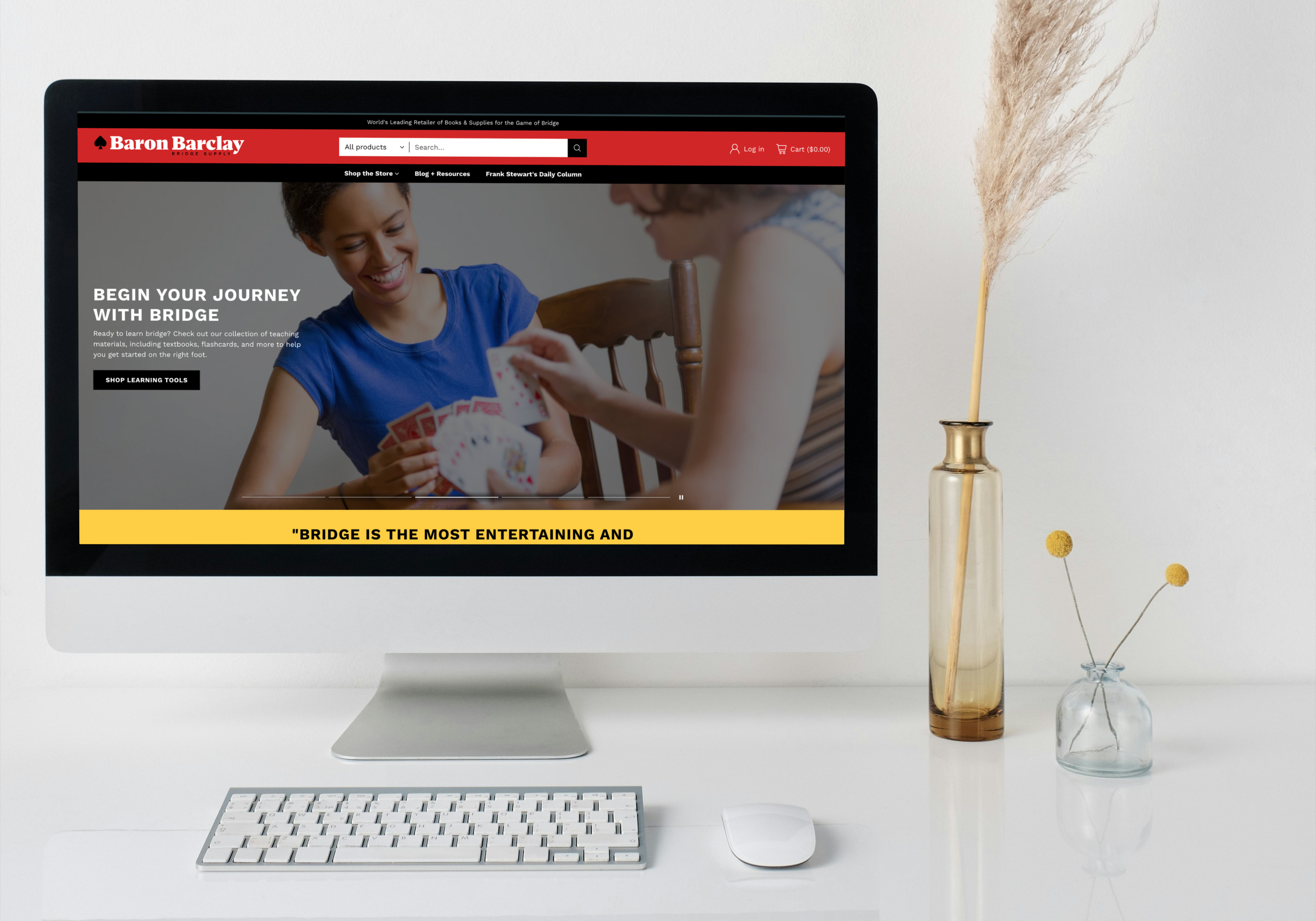 Notice Anything Different? Our New & Improved Website – Baron Barclay ...