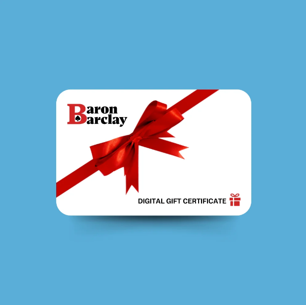 Baron Barclay Digital Gift Card – Baron Barclay Bridge Supply