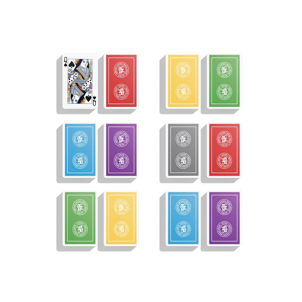 Regular Index 6 Boxed Double Decks - Traditional Coated ACBL Bridge Pl ...