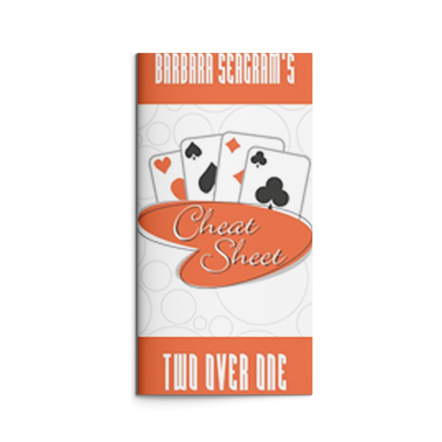 Barbara Seagram's Cheat Sheet- Two Over One – Baron Barclay Bridge Supply