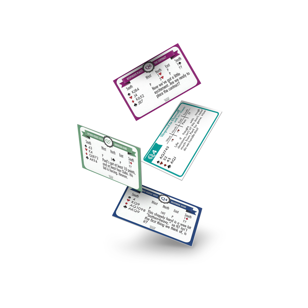 Bidding Flashcards Bundle - Level 1 + Level 2 – Baron Barclay Bridge Supply