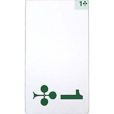 Plastic 1 Club Card for Bidding Devices – Baron Barclay Bridge Supply