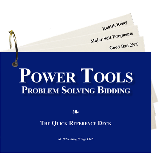 Power Tools Quick Reference Deck – Baron Barclay Bridge Supply
