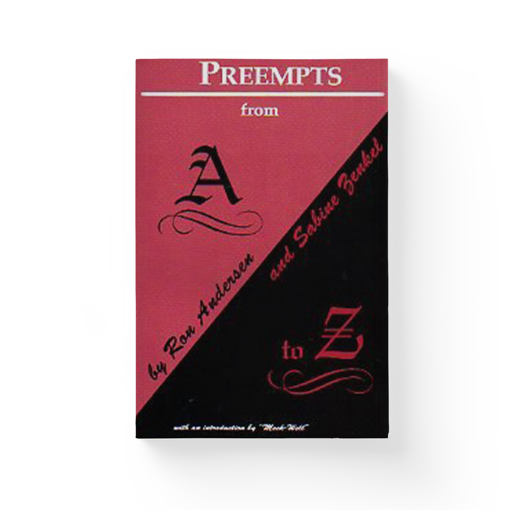 Preempts From A To Z – Baron Barclay Bridge Supply