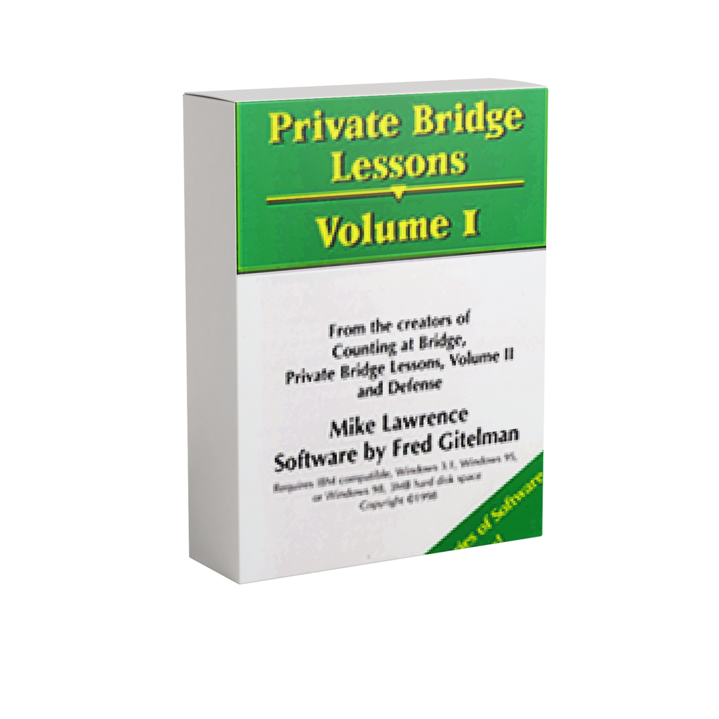 Private Bridge Lessons Vol.1 – Baron Barclay Bridge Supply