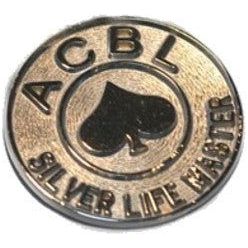 Silver Life Master Pin: Sterling Silver – Baron Barclay Bridge Supply