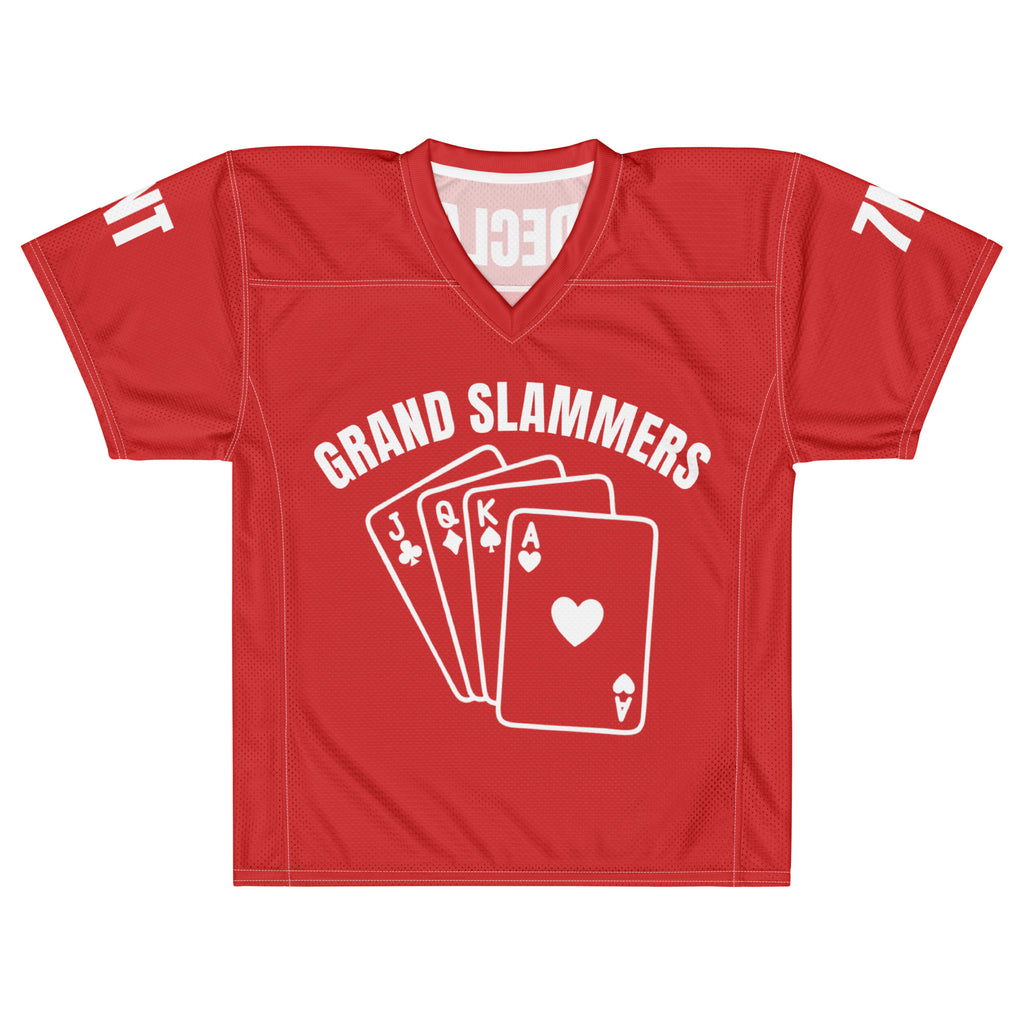 Customizable Bridge Team Jersey (red) – Baron Barclay Bridge Supply