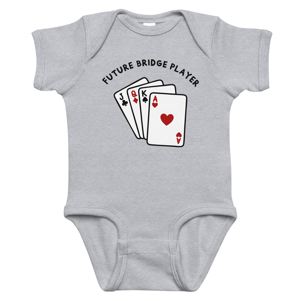 "Future Bridge Player" Onesie – Baron Barclay Bridge Supply
