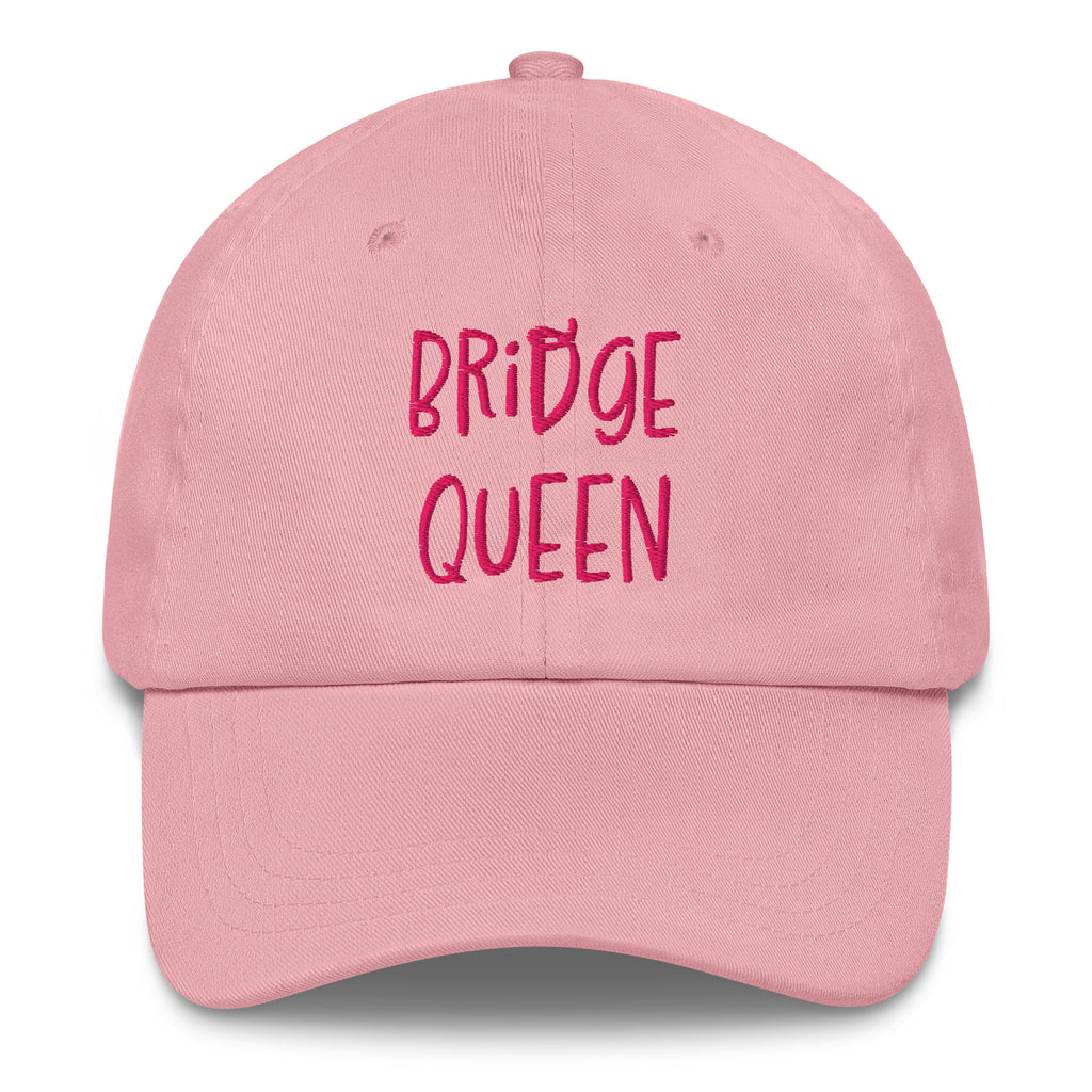 "Bridge Queen" Embroidered Cap – Baron Barclay Bridge Supply