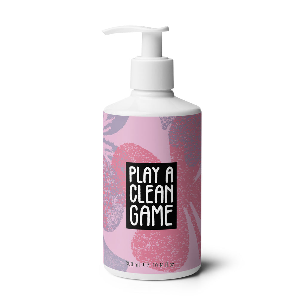 "Play a Clean Game" Floral Scented Hand Wash – Baron Barclay Bridge Supply